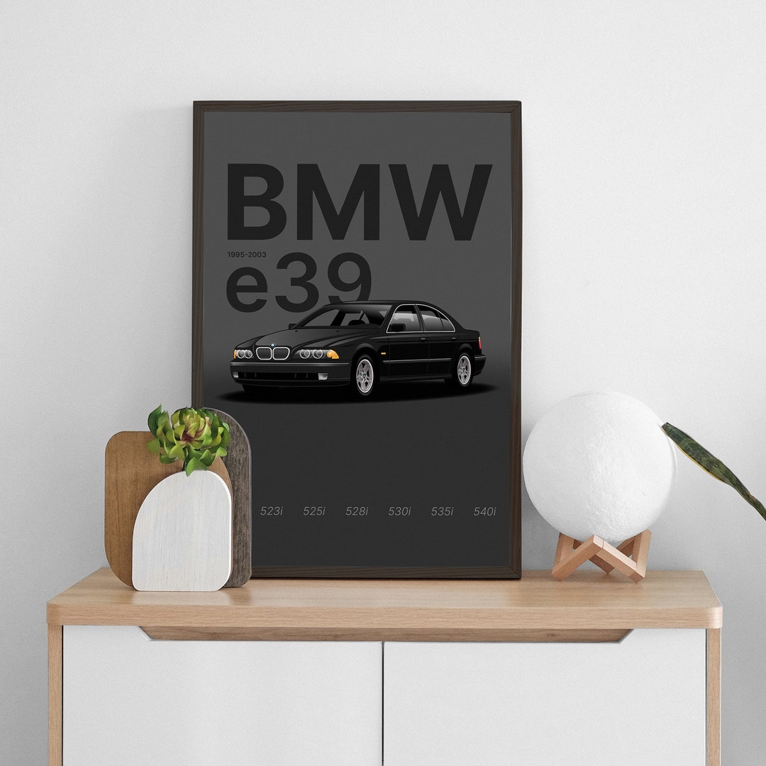 BMW E39 /1995-2003/ Poster Decoration, Explore Our Selection of BMW E39 ...