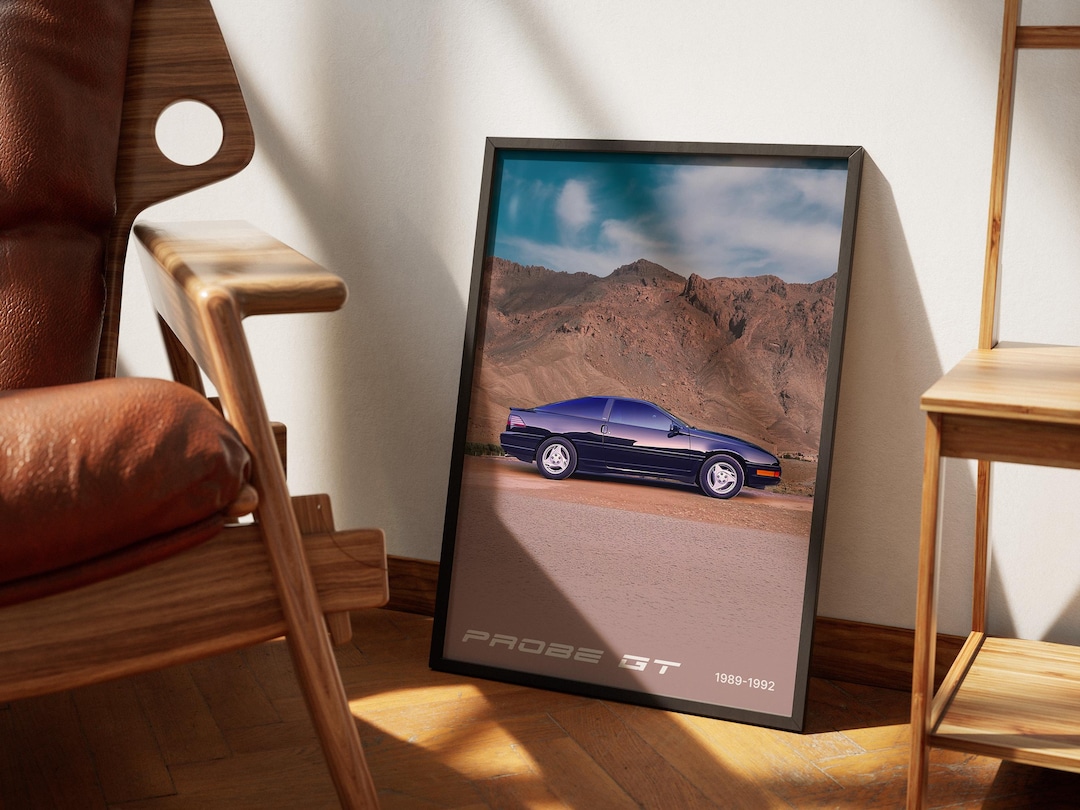 Ford Probe GT Poster, 80s Retro Car Print (digital Download) - Etsy UK