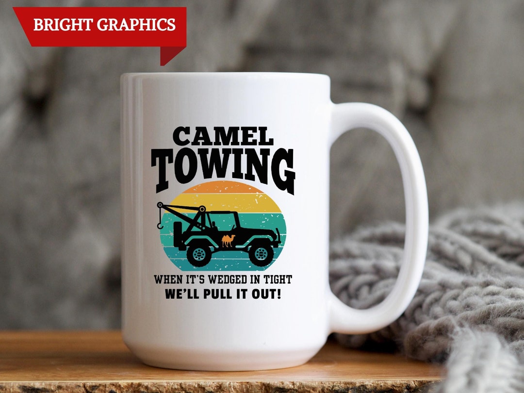 Retro Camel Towing Coffee Cup Gift, Sarcastic Quotes Mug, Sarcastic Cup ...