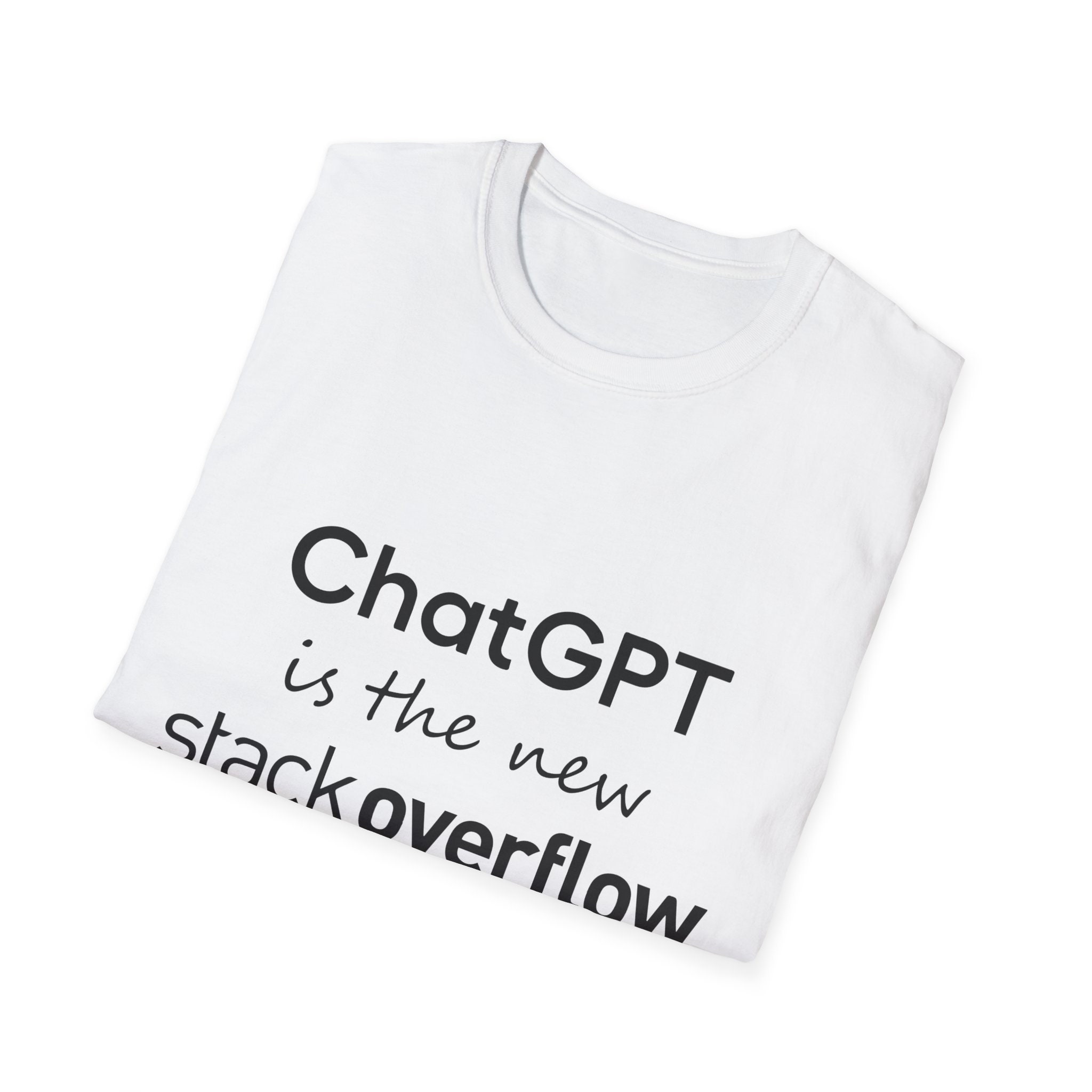 Chatgpt is the New Stackoverflow T-shirt | Meme Tshirt | Funny Design ...