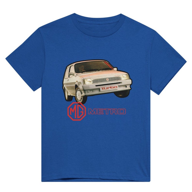 MG Metro Turbo T-shirt | Motorsport Boy Racer Tee | Retro Car Design ...