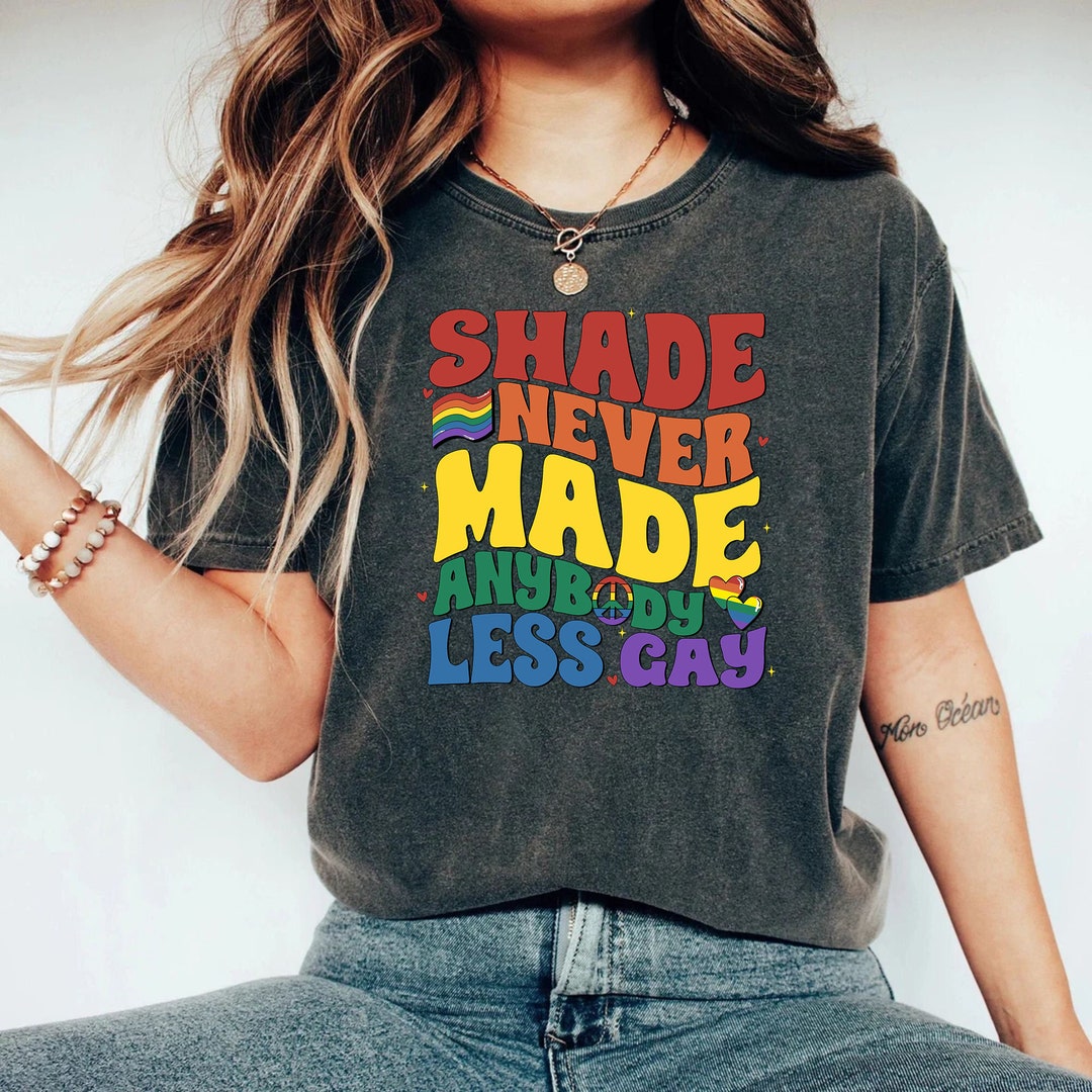 Shade Never Made Anybody Less Gay PNG Digital Download, Swiftie Pride ...