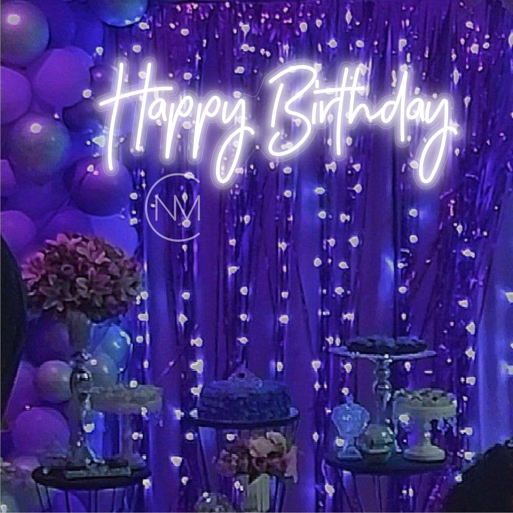 Neon Leuchtreklame Geburtstag / Neon Leuchtreklame Geburtstag / Neon ...