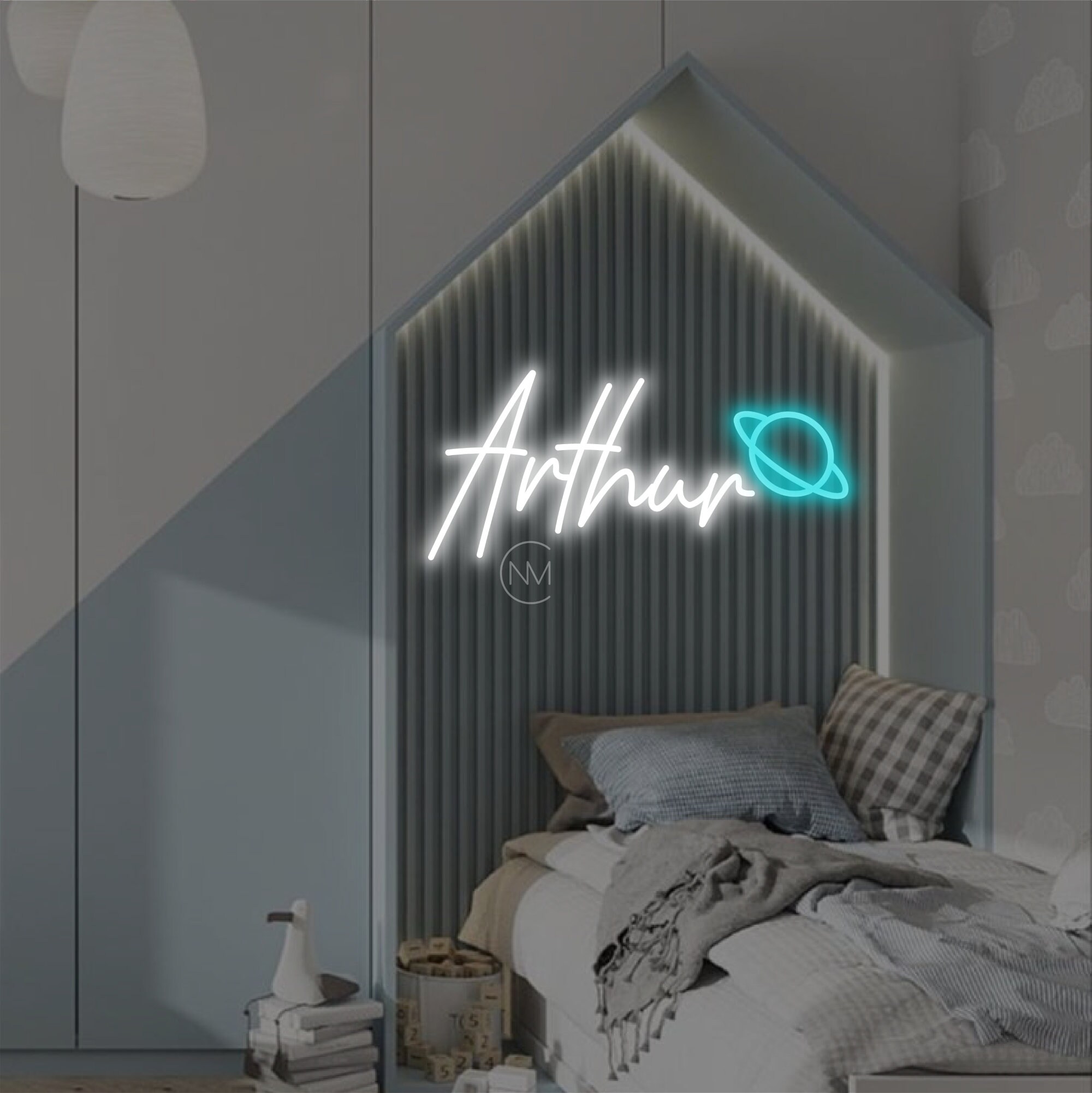 Custom Name Neon Sign / Nursery Name Sign / Baby Name Sign / Kids Room ...