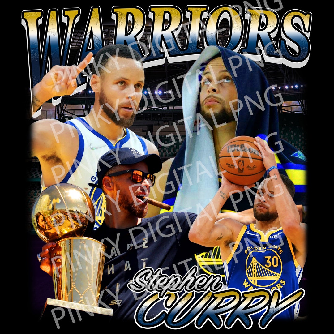 Stephen Curry T Shirt Design. PNG Digital 4500x5100 Px. Retro, 90s ...