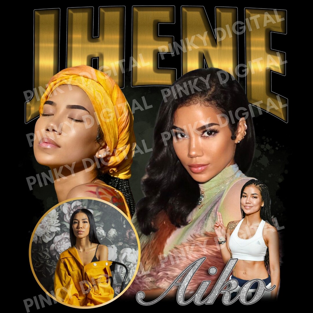 Jhene Aiko Efuru Chilombo T Shirt Design. PNG Digital 4500x5100 Px ...
