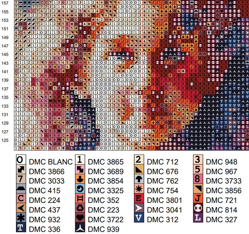 Angel Cross Stitch Pattern, Watercolor X Stitch Chart, Colorful Cross Stitch Pattern, Religious ...