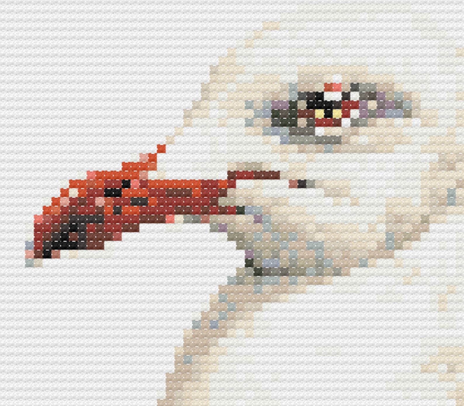 Seagull Watercolour Cross Stitch Pattern, Seagull Chart, Seaside ...