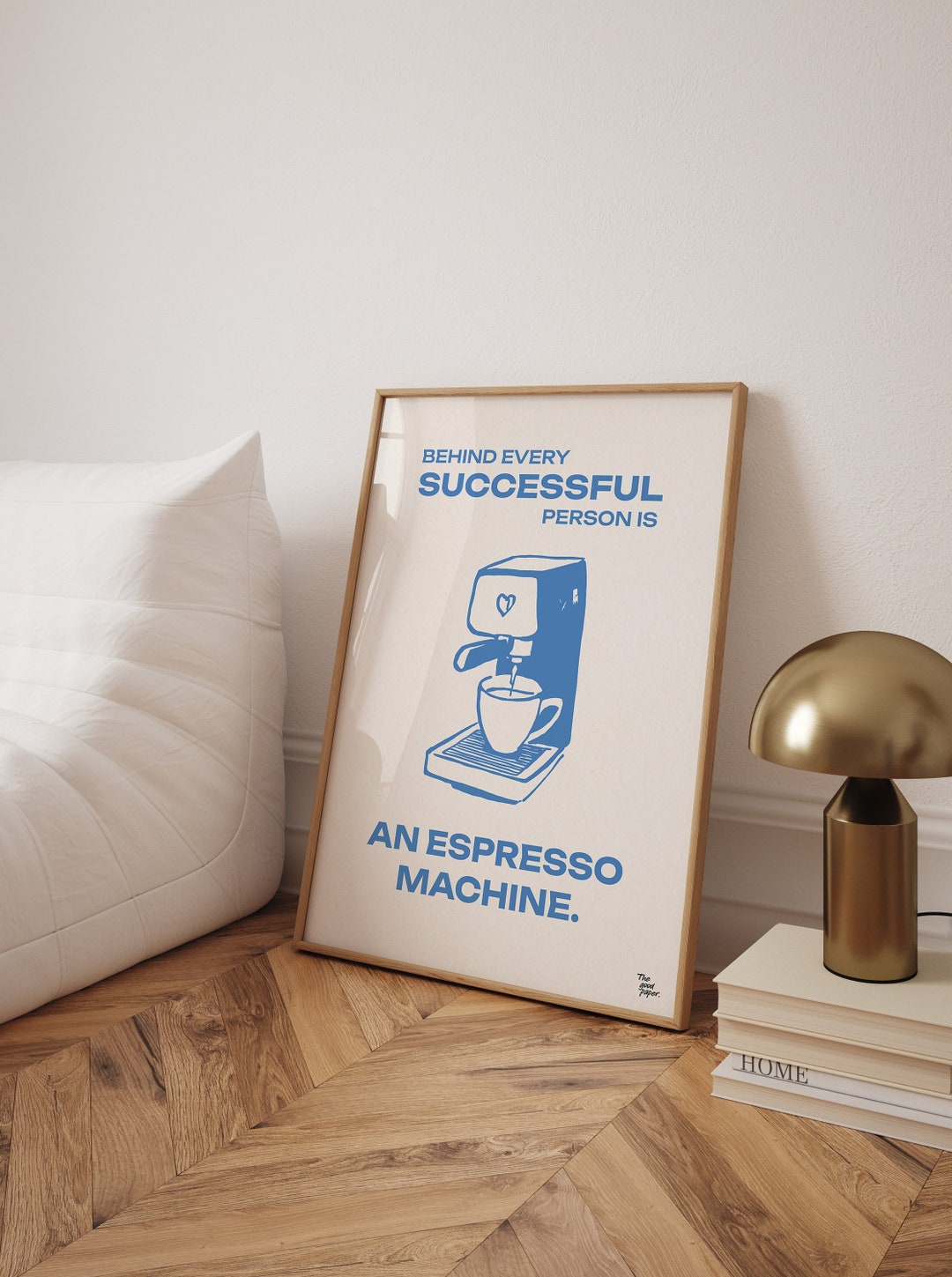 'espresso Machine' Poster Coffee Affirmation Poster, Modern Wall Decor ...