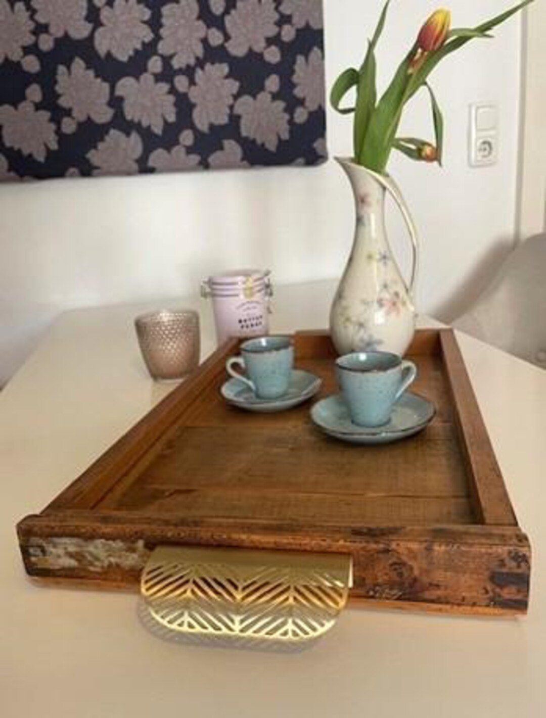 Upcycling With Love: A Unique Tray Made From Old Wood - Etsy