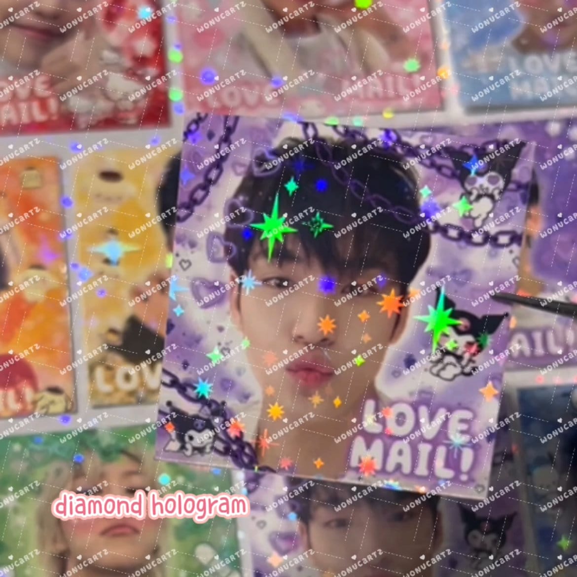 SEVENTEEN Kawaii Kpop Love Mail Stickers - Etsy