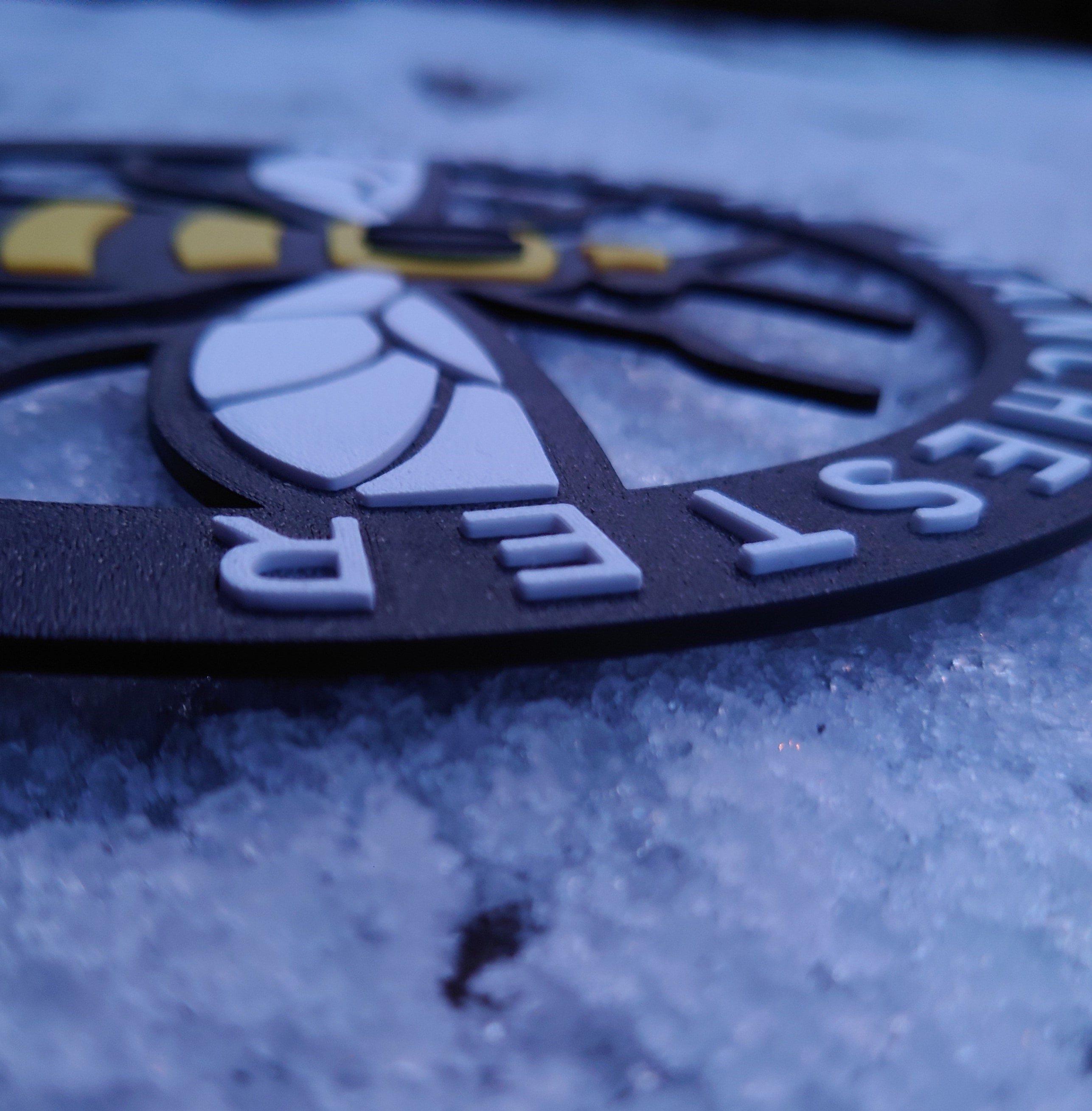 Made in Manchester Bee Wall Art - Etsy