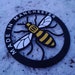 Made in Manchester Bee Wall Art - Etsy
