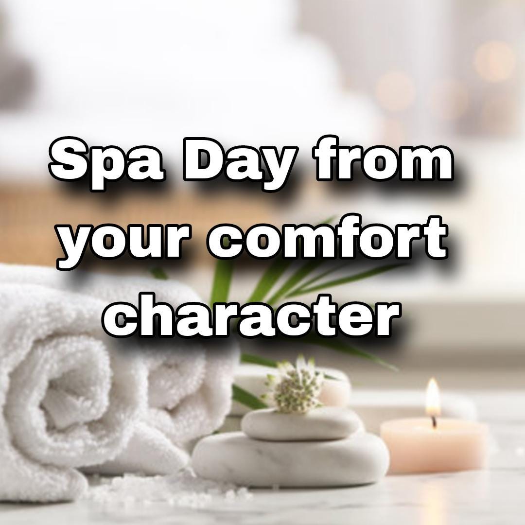 Comfort Character Spa Day Box: Fandom Care Package With Personalized ...