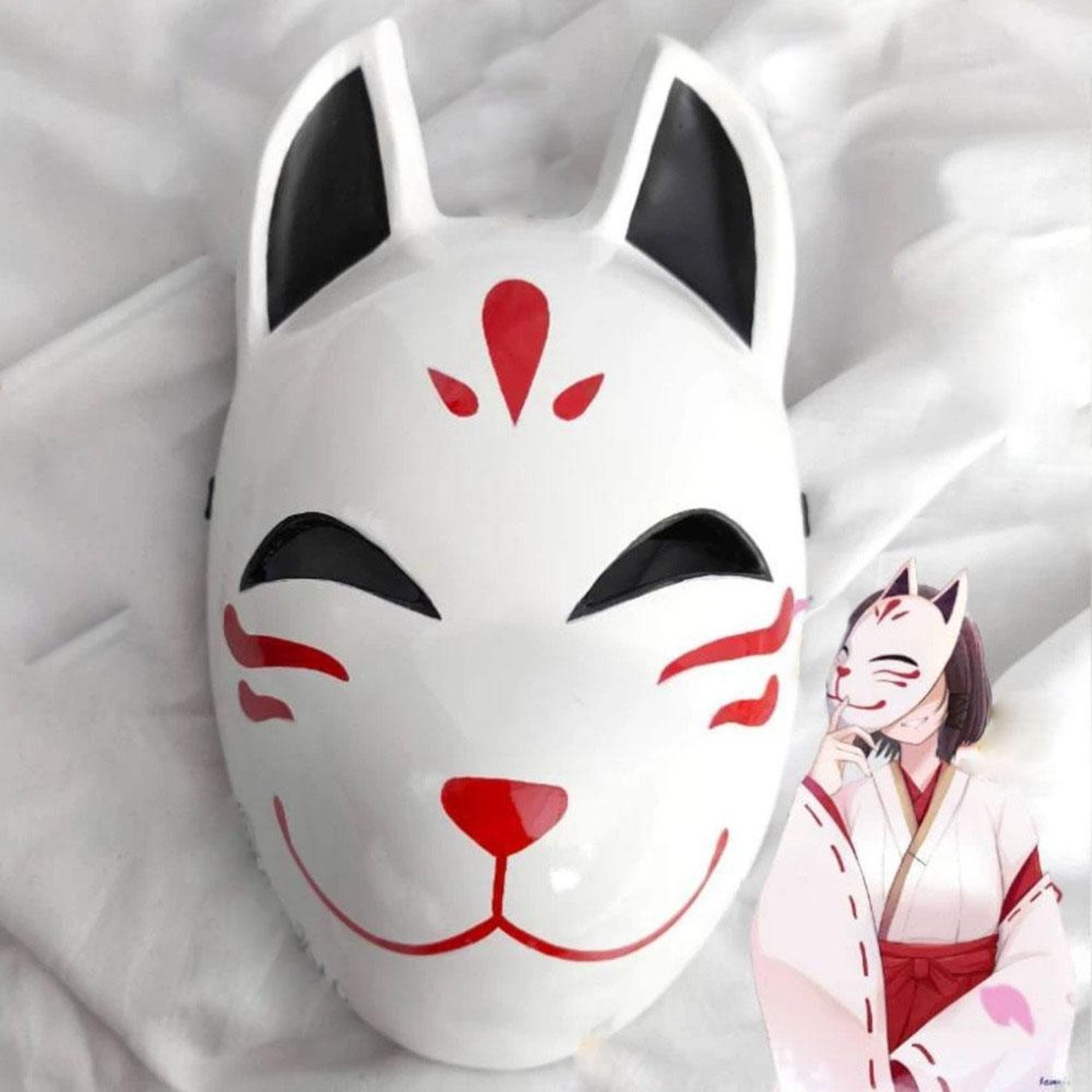 Handmade Mask - Hanachirusato Dottore Hilichurl Wooden Mask Cosplay ...