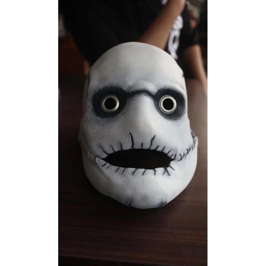 Handmade Rubber Bald Mask: Seam Detail, Cosplay Halloween Costume - Etsy