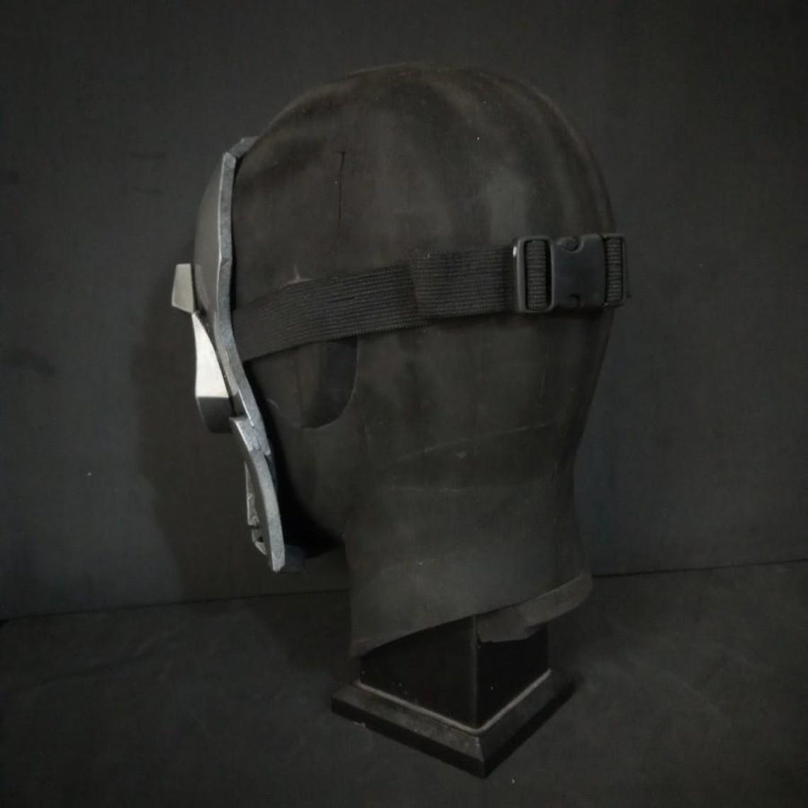 Handmade Monster Mask: Evil Cosplay Mask, Silver Finish - Etsy