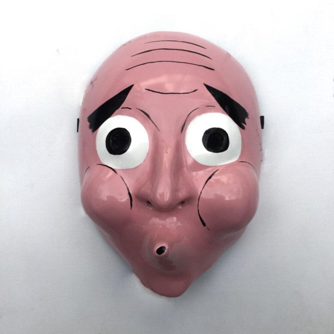 Special Requests Handmade Hyottoko Demon Mask Cosplay Mask Lucky Mask ...