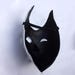 Handmade Monster Half Face Halloween Scary Mask Wooden Mask Cosplay ...