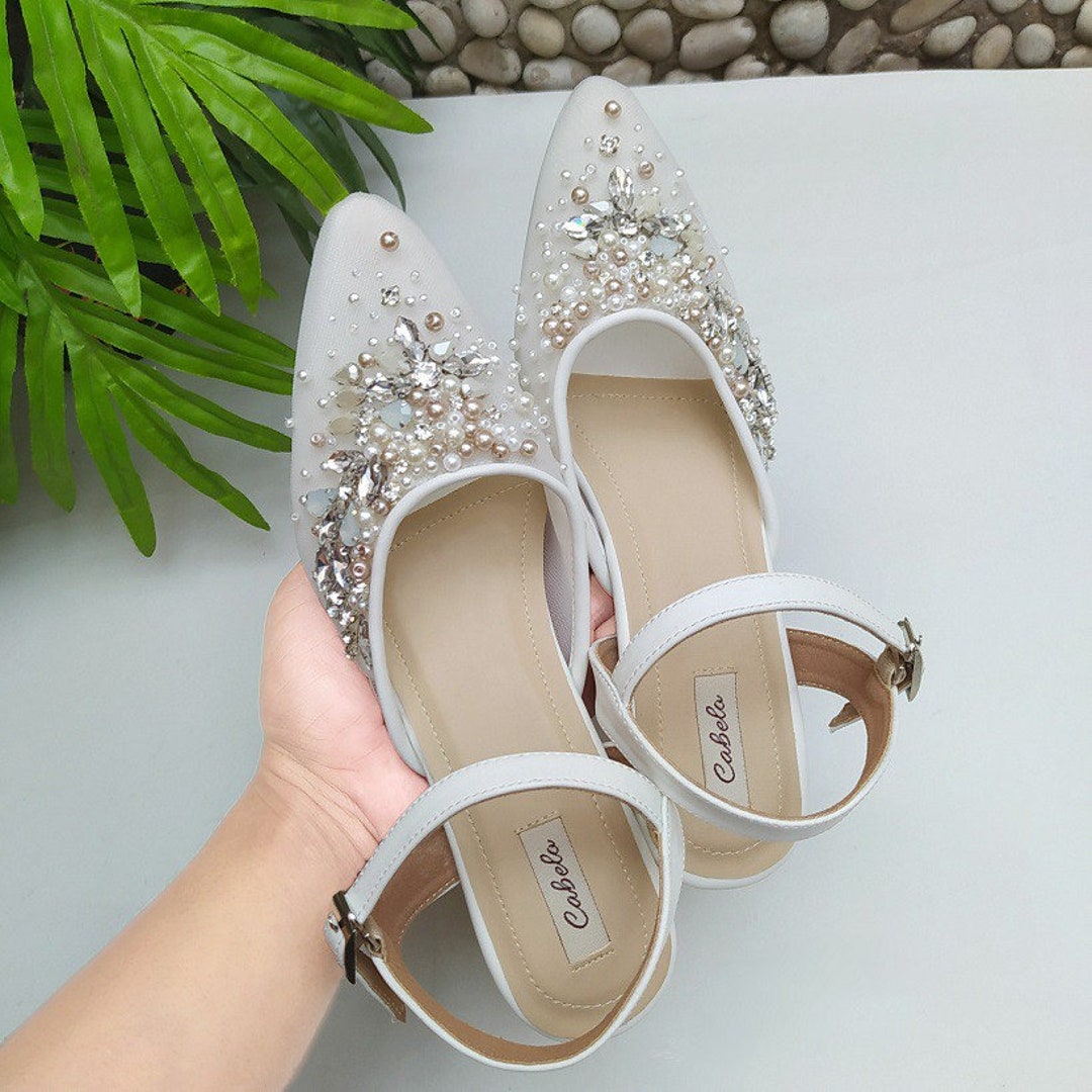 Cabelo KYLIE Slingback 7 Cm Platform Heel Wedding Shoes - Etsy