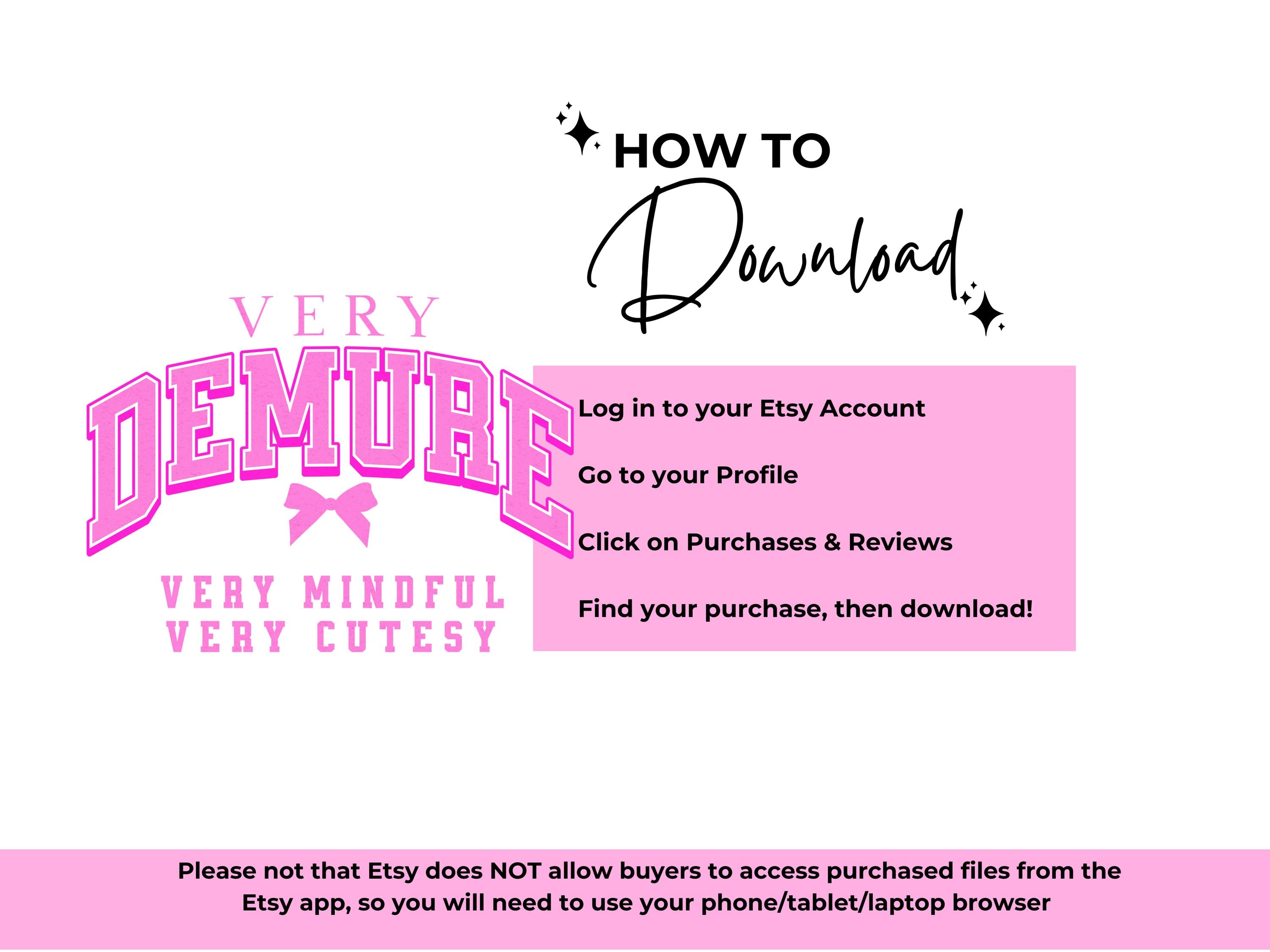 Very Demure Very Mindful Very Cutesy SVG Athletic Bow Png File Coquette ...