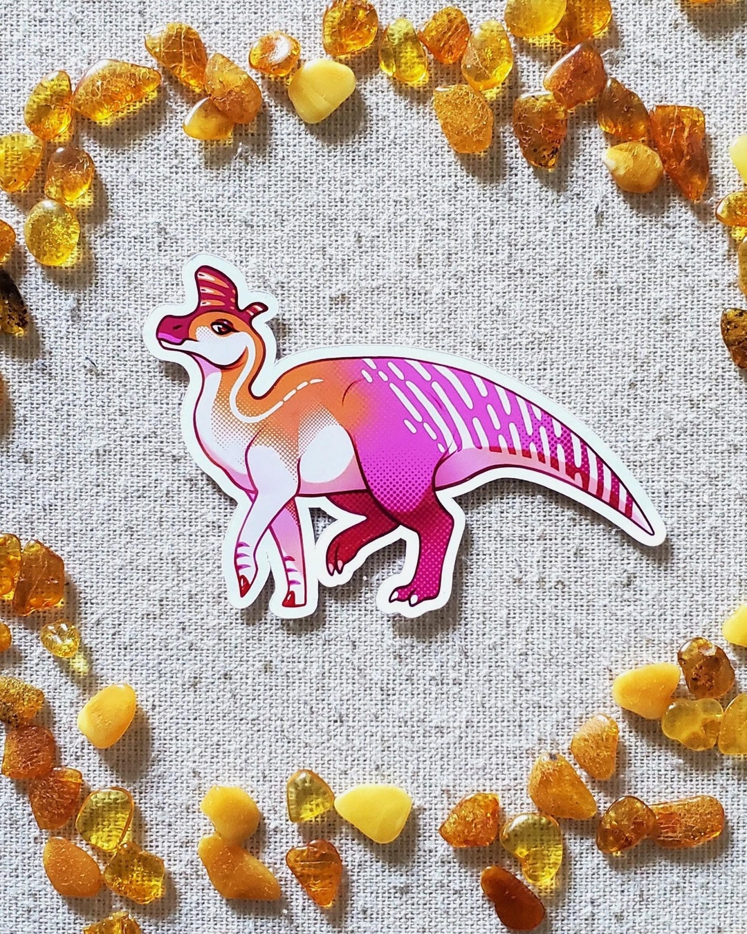 Lesbiosaurus LGBTQ Dinosaur Sticker - Etsy