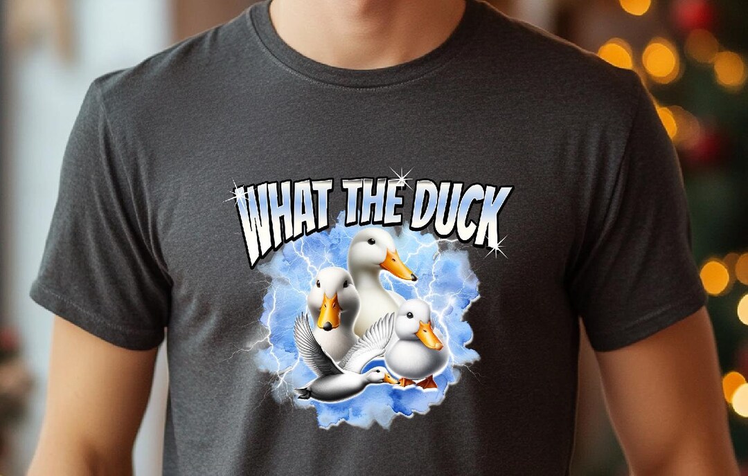 What the Duck T-shirt, Duck Shirt Graphic Tee, Best Friend Gift, Gift for Him, Gift for Her ...