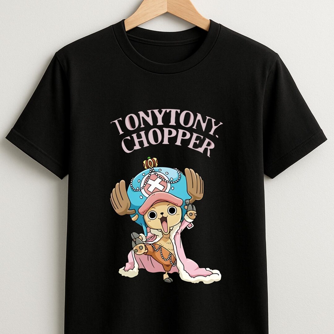 Youth and Adult Vintage Tony Tony Chopper King Cape Graphic Tee, Anime ...