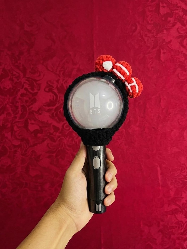 Army Bomb Crochet Cover ARIRANG Pattern PDF | BTS Lightstick Cover ...