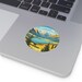 Queenstown, New Zealand Vinyl Sticker Decal Travel, Luggage, Laptop ...