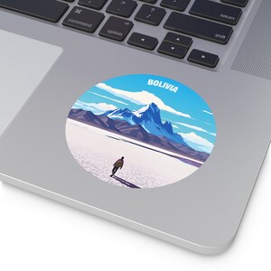 Bolivia Traveler Vinyl Sticker Decal - Travel, Luggage, Laptop ...