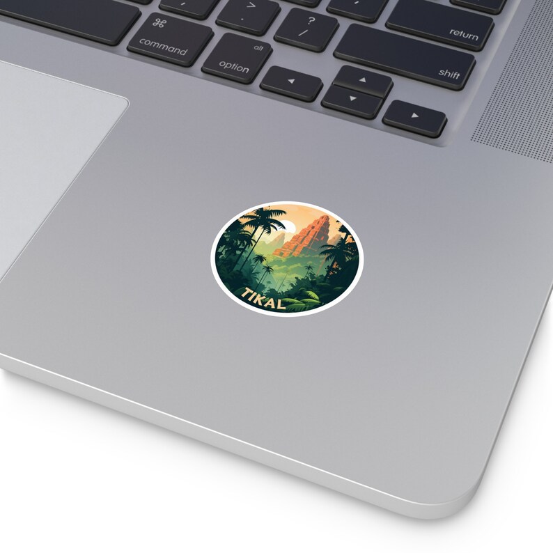 Tikal Guatemala Mayan Ruins Vinyl Sticker Decal Travel, Laptop ...