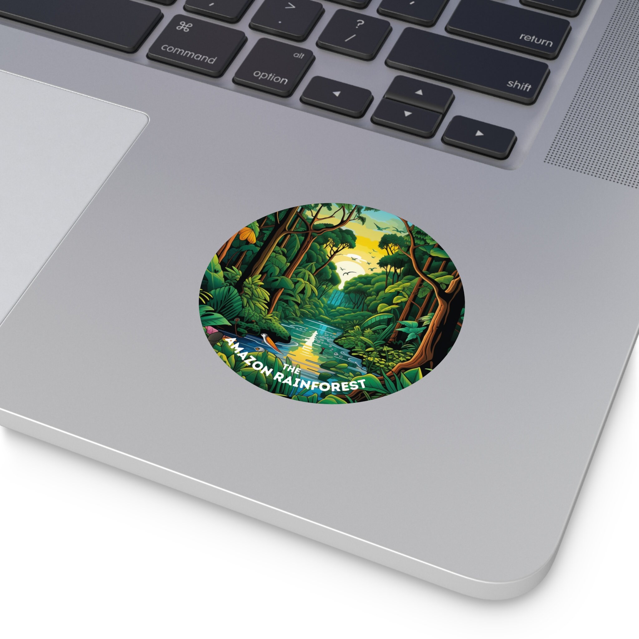 The Amazon Rainforest Vinyl Sticker Decal Travel, Luggage, Laptop, Notebook, Journal, Gift ...