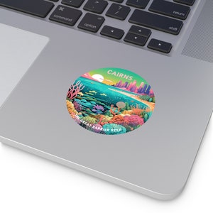 Cairns Australia Vinyl Sticker Decal - Travel, Luggage, Laptop ...