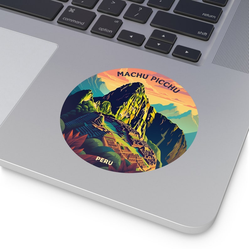 Machu Picchu Peru Vinyl Sticker Decal travel, Luggage, Laptop, Notebook ...