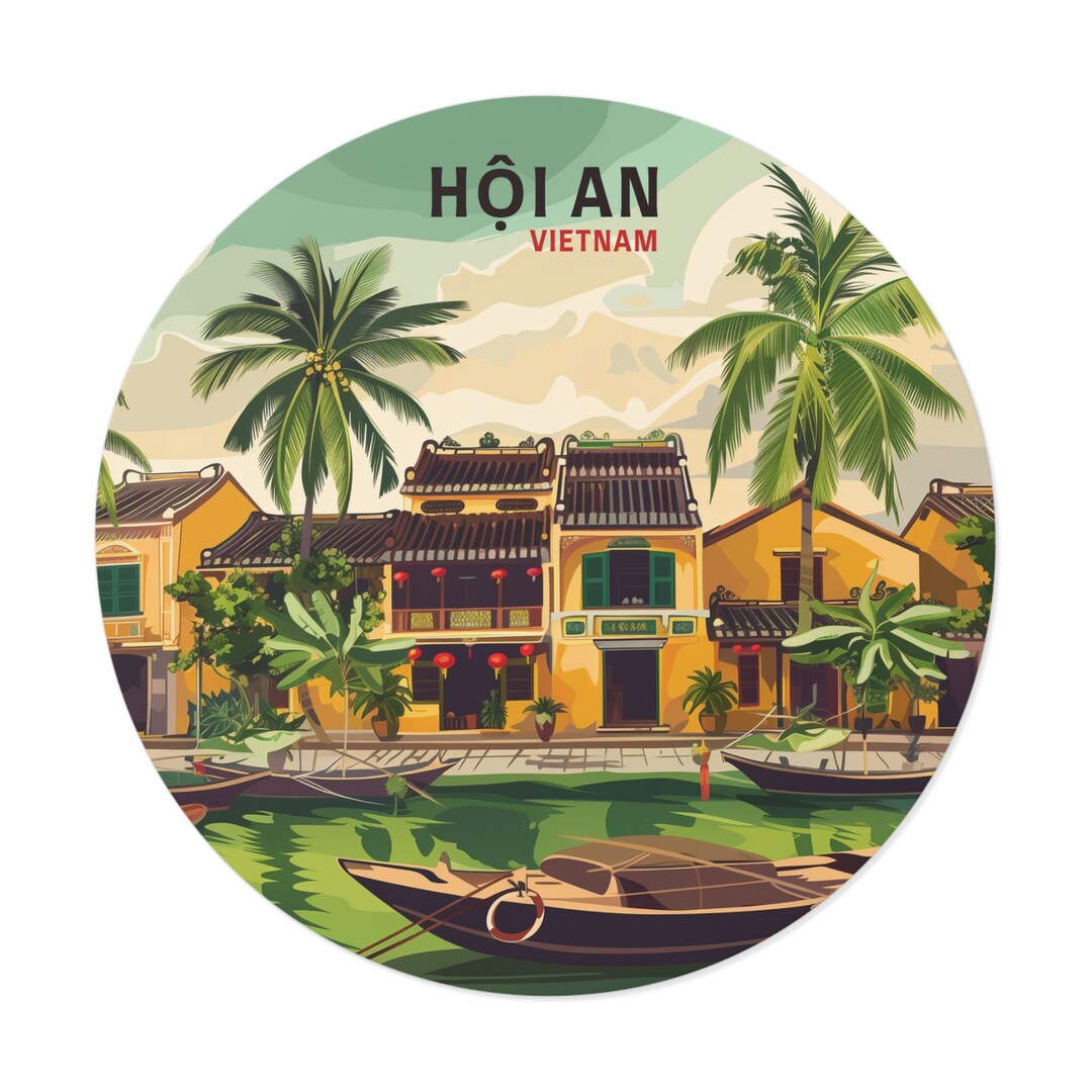 Hoi an Vietnam Vinyl Sticker Decal Travel, Luggage, Laptop, Notebook ...