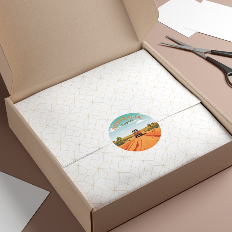 The Australian Outback Roadtrip Vinyl Sticker Decal Travel, Luggage ...