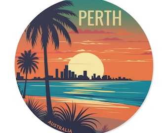 The Australian Outback Roadtrip Vinyl Sticker Decal Travel, Luggage ...