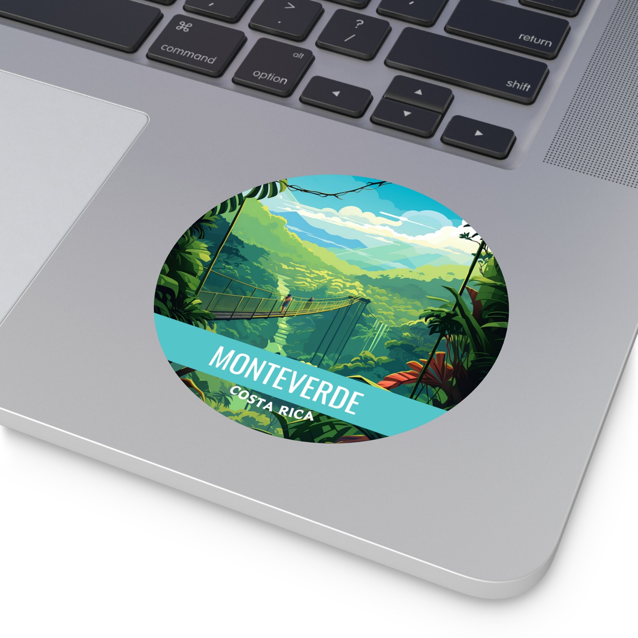 Monteverde, Costa Rica Central America Travel Vinyl Sticker Decal ...