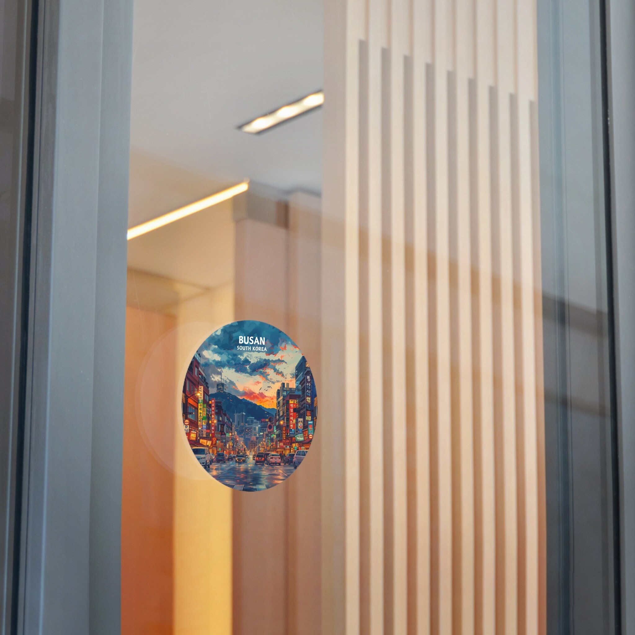 Busan South Korea Vinyl Sticker Decal - Travel, Luggage, Laptop ...