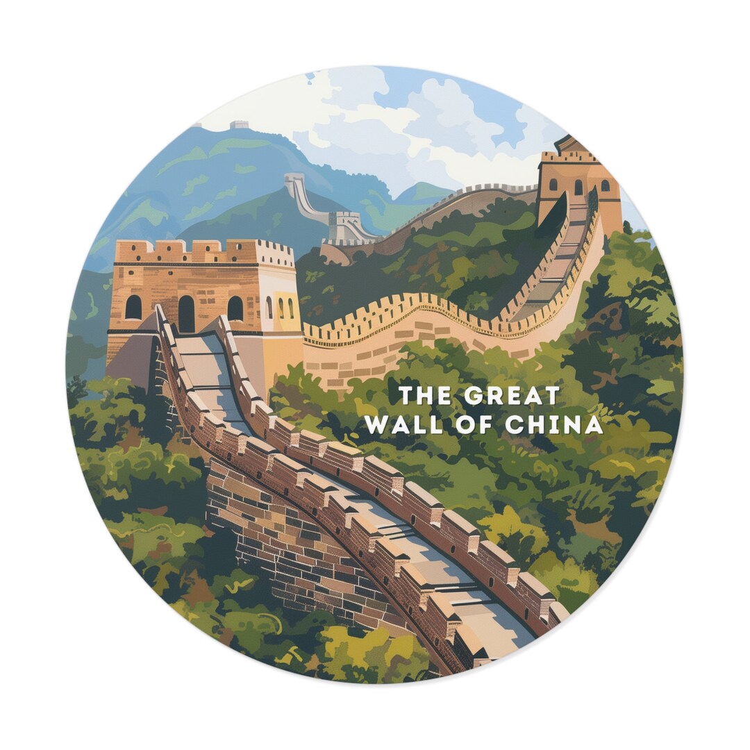 The Great Wall Pf China Vinyl Sticker Decal Travel, Luggage, Laptop ...