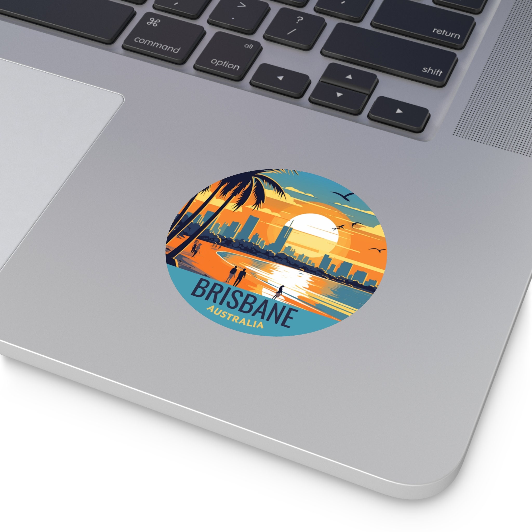 Brisbane Australia Vinyl Sticker Decal Travel, Luggage, Laptop ...