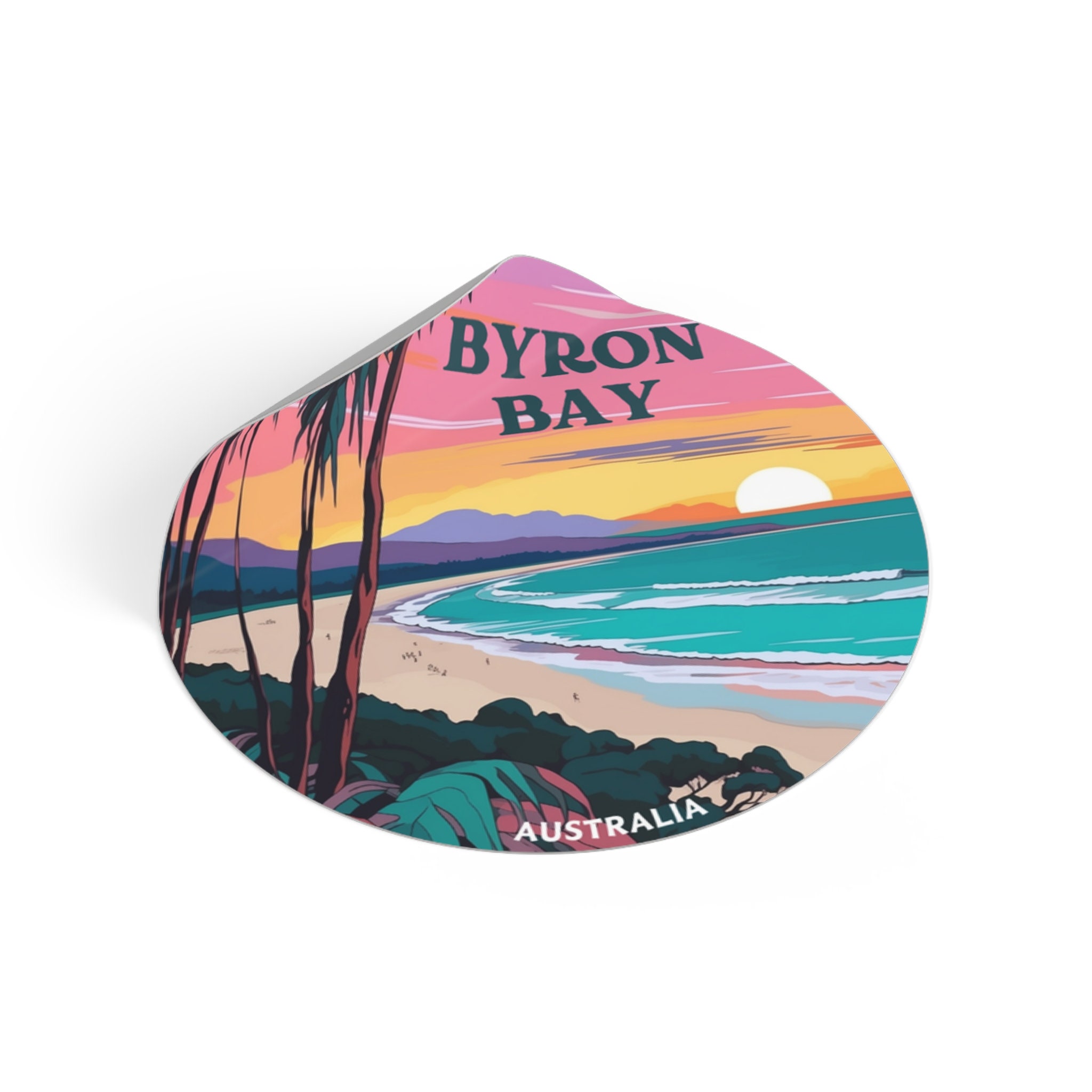 Byron Bay Australia Vinyl Sticker Decal Travel, Luggage, Laptop ...