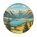 Queenstown, New Zealand Vinyl Sticker Decal Travel, Luggage, Laptop ...
