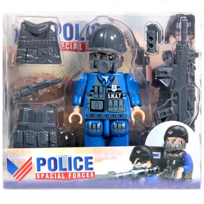 Özel Kuvvetler Mini Polis Lego Figür Seti - Etsy