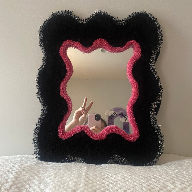 Tufted Mirror - Etsy