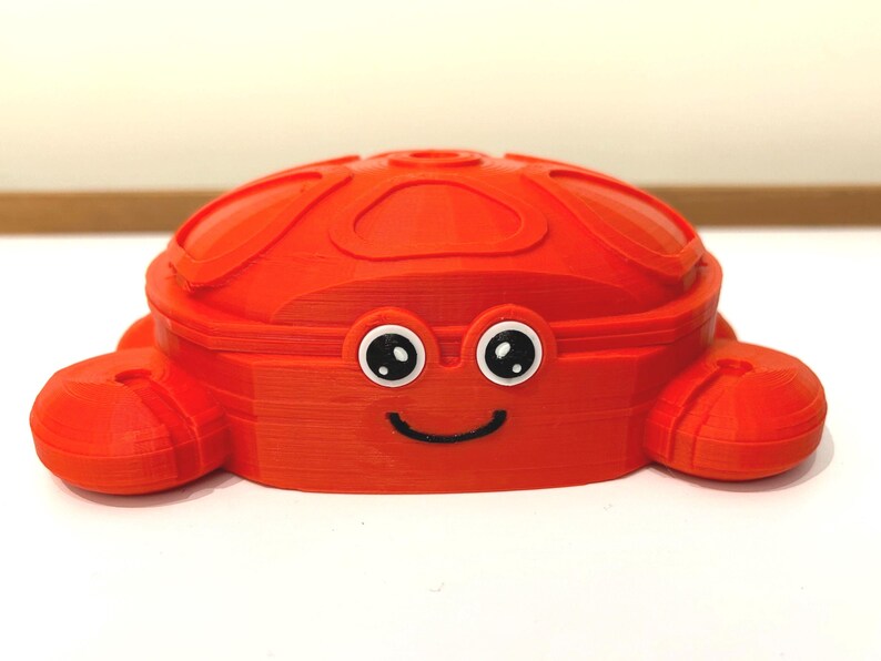 MINI Crab Sandbox Zen Garden or Storage Container L Home Office & Desk ...