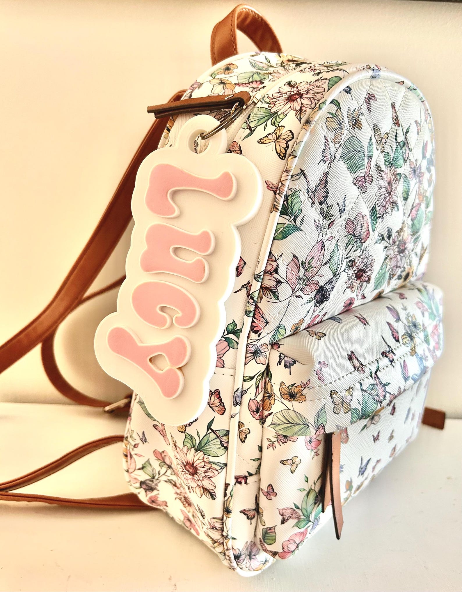 Groovy Backpack Extra Large Name Tag L Personalized School Keychain L ...