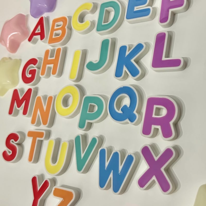 Alphabet Magnets - Etsy