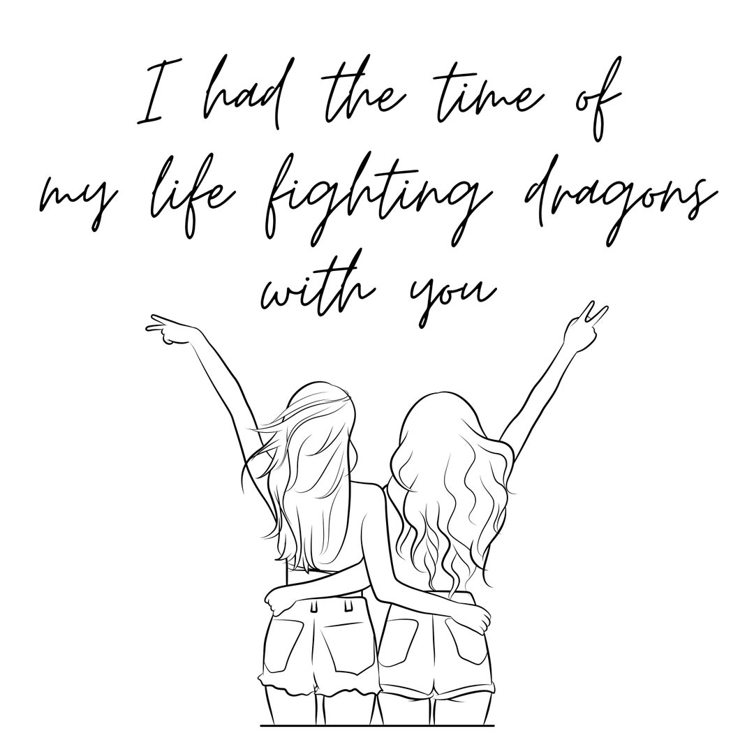 I Had the Time of My Life Fighting Dragons With You Svg Downloadable ...